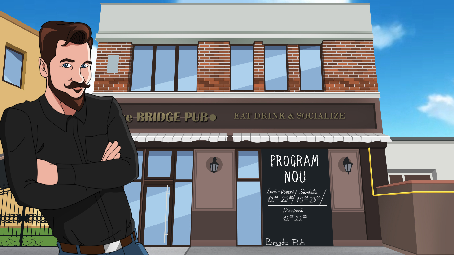 The Bridge Pub - Funday Animation